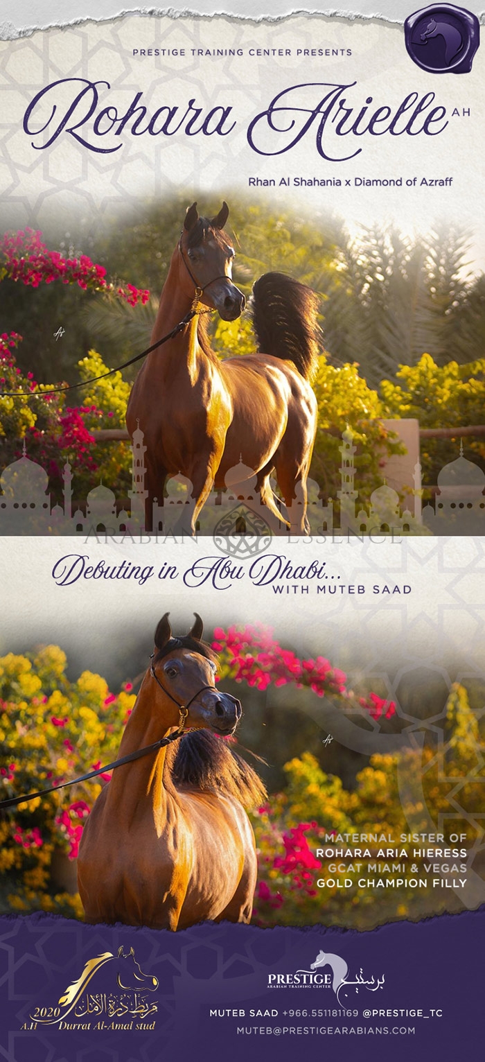 ROHARA ARIELLE AH | Debuting in ABU DHABI with Muteb Saad | Arabian ...