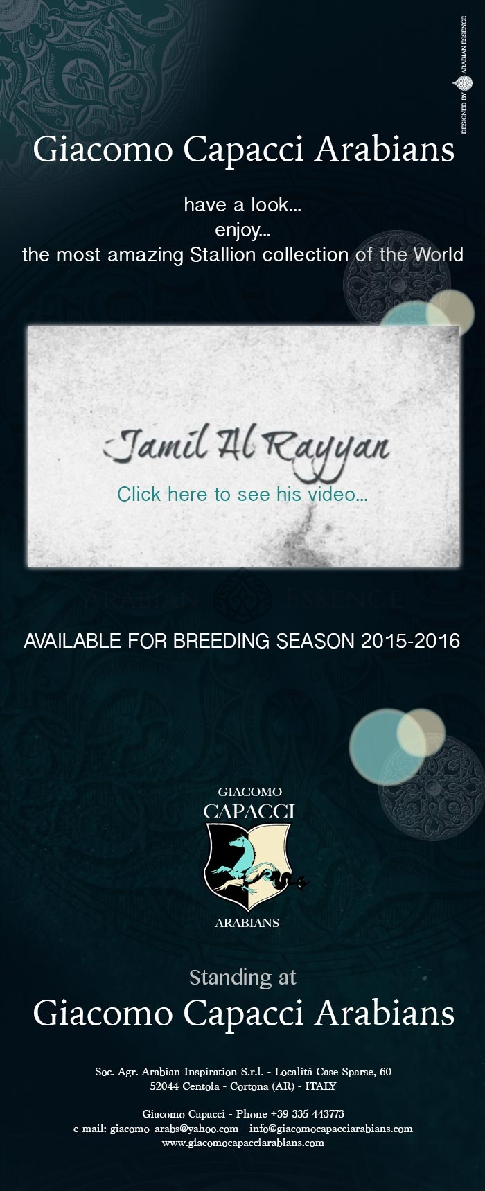 Jamil Al Rayyan | Arabian Essence TV