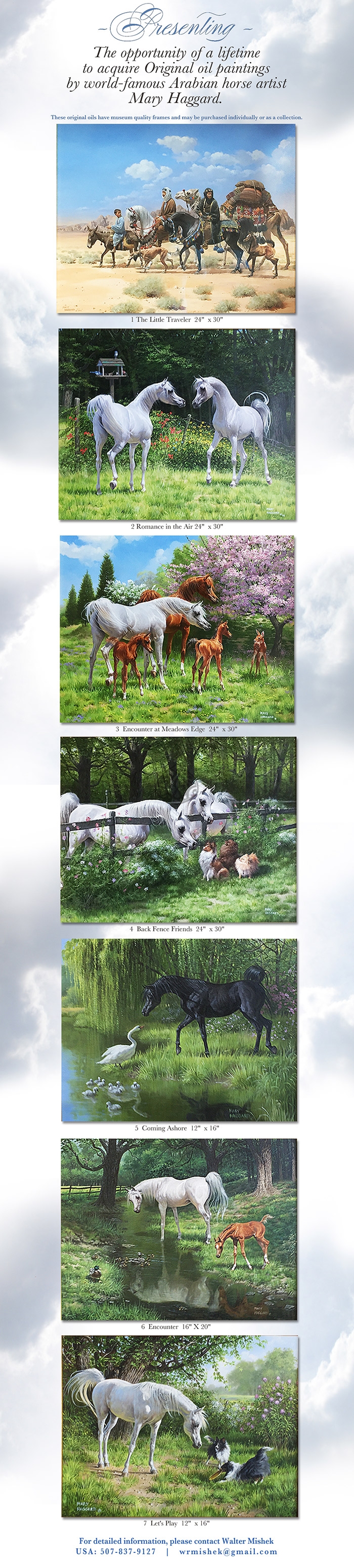 Once in a lifetime opportunity -- Mary Haggard masterpieces available ...